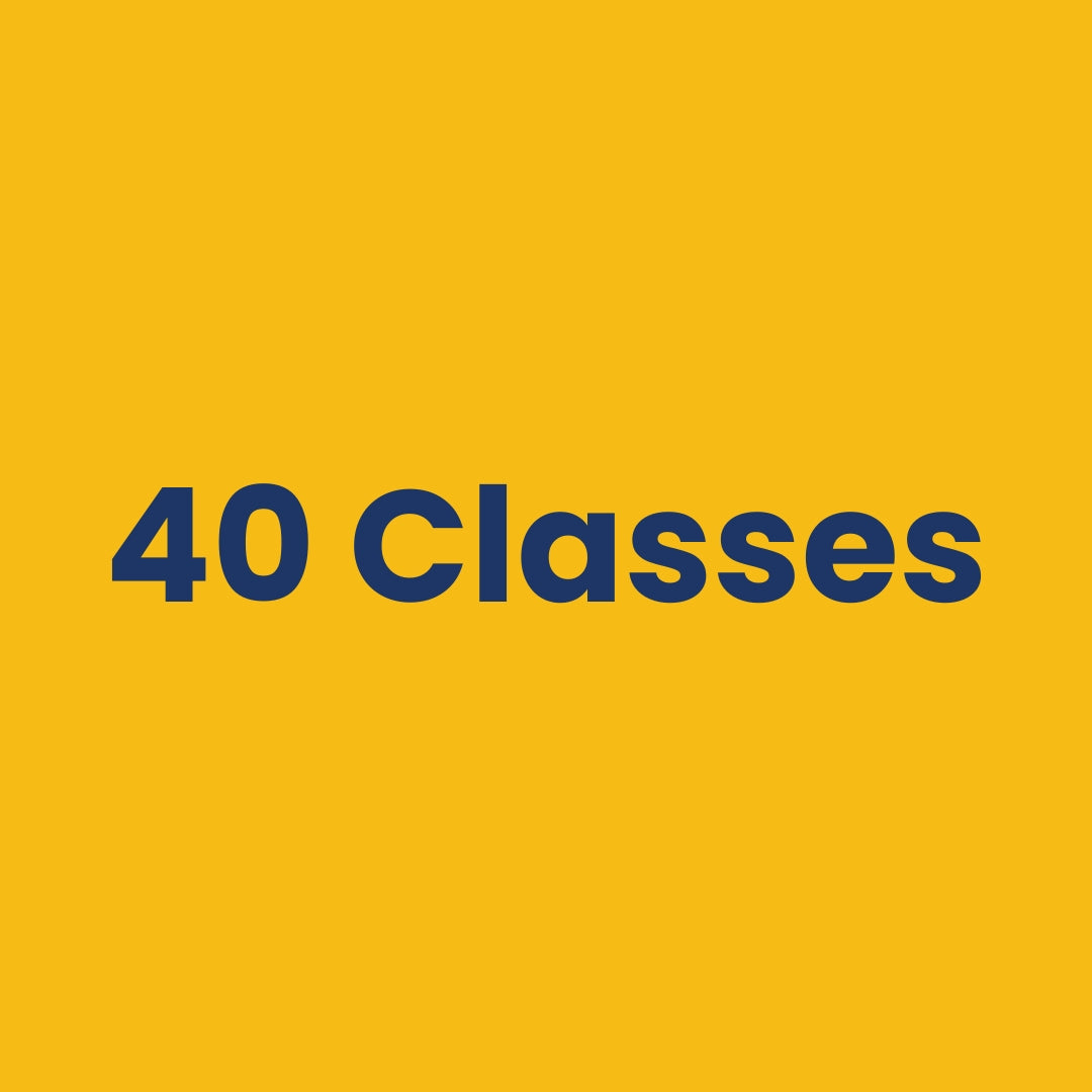 Mastery Package (40 Classes) 💎 BEST VALUE 💎